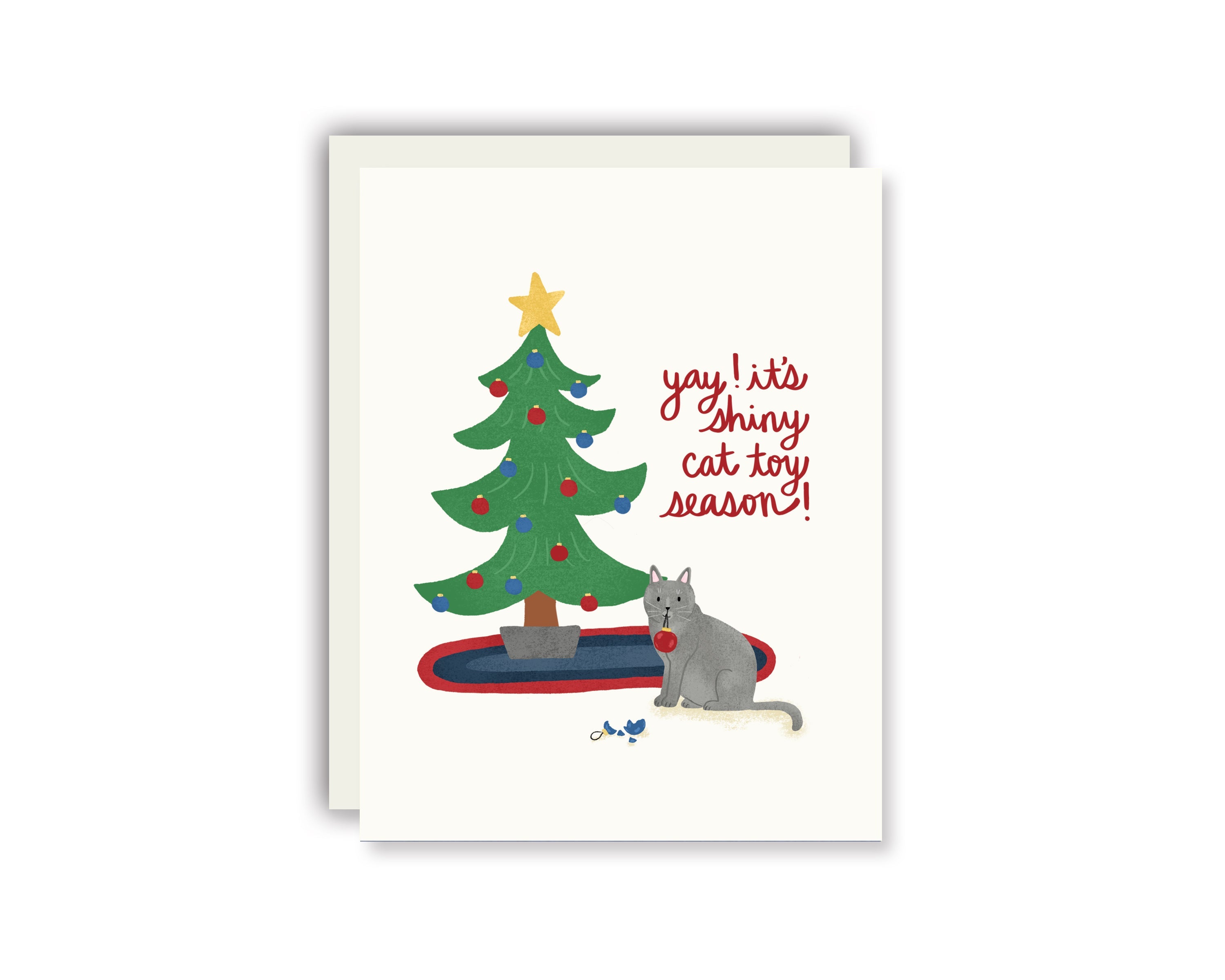 Shiny Cat Toy Card – All Creatures Solutions