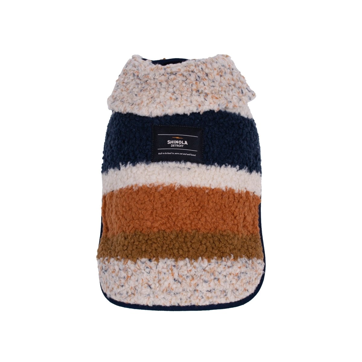 Shinola Brand Stripe Berber Dog Coat Oatmeal – All Creatures Solutions